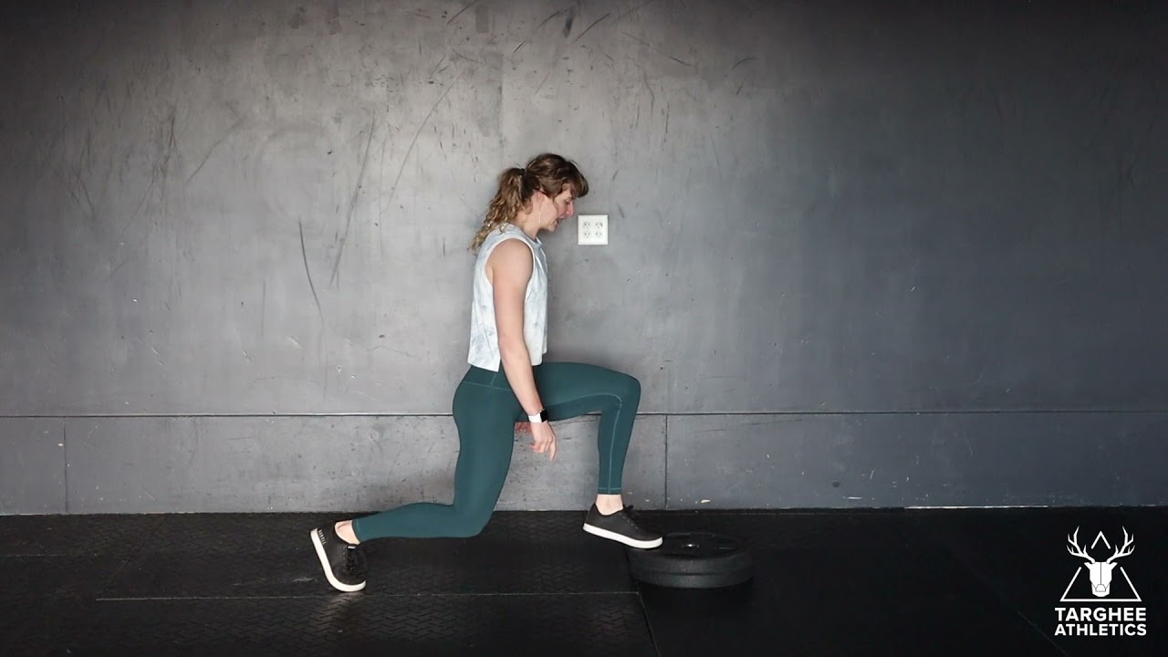 Front Foot Elevated Split Squat Calf Raise - YouTube