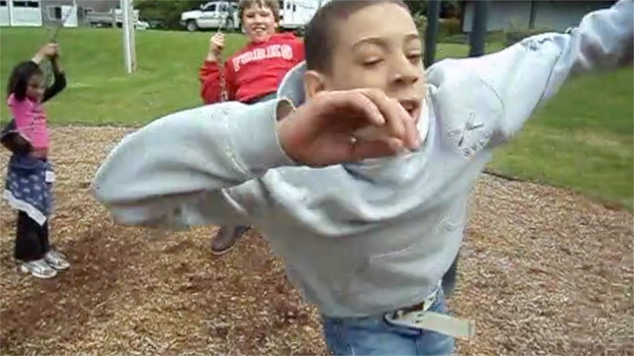 Kid getting knocked down for 10 minutes - YouTube