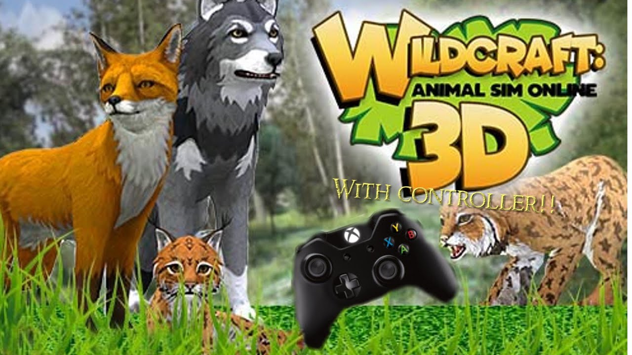 Playing wildcraft with controller for the first time!! - YouTube