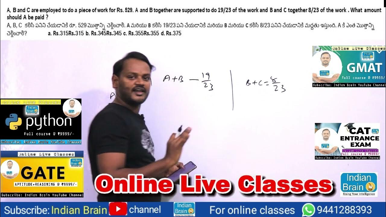 Python/GMAT/CAT/GATE/Aptitude/Reasoning/Mathematics/Narsing sir/Indian ...