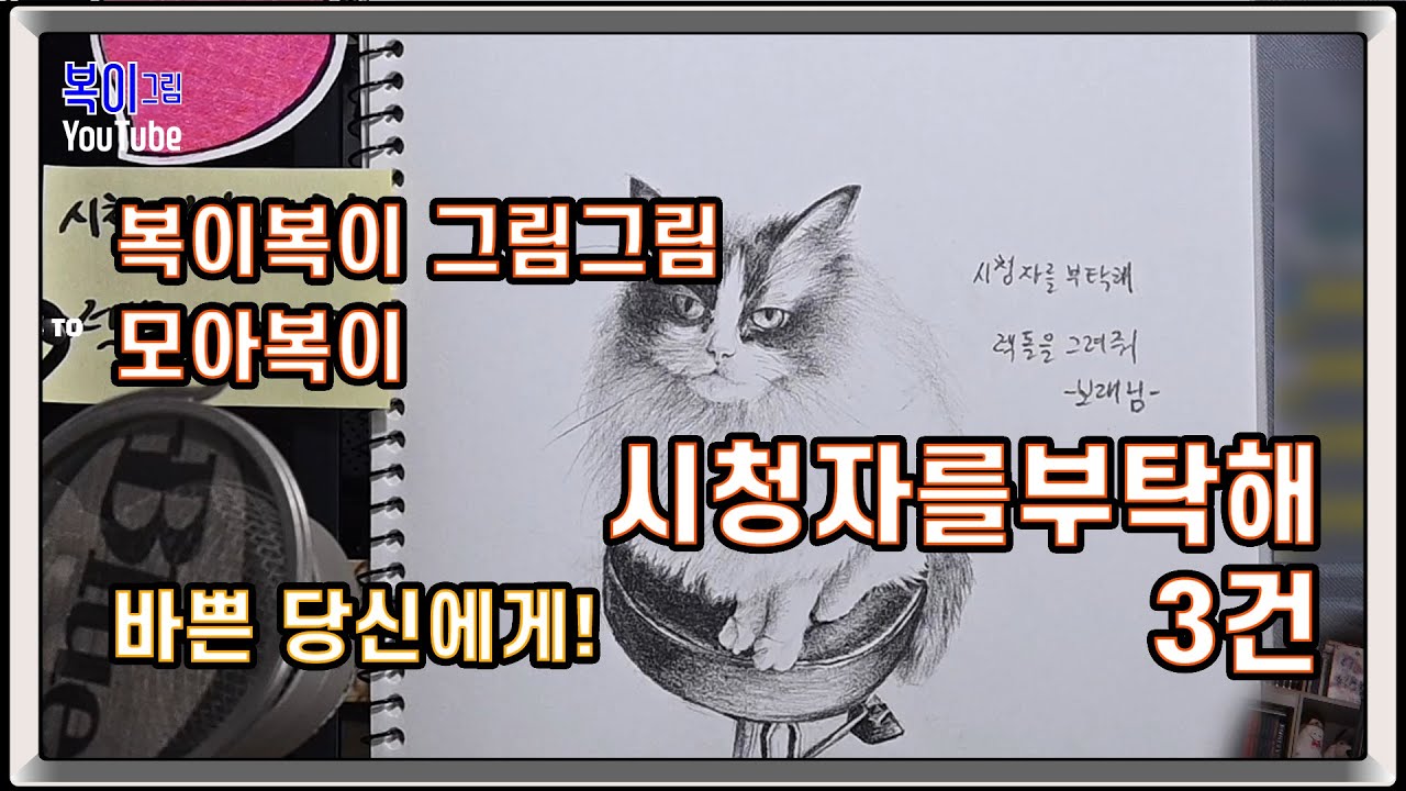 복이복이의 그림그림 모아복이 시청자를 부탁해 3개 Youtube
