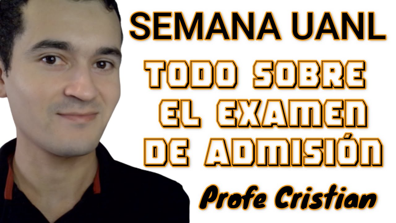 Examen de admisión de la UANL - 2024 | Esto preguntan - YouTube