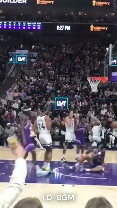 Anthony Edwards Posterize Dunk Side Court View🏀 - YouTube