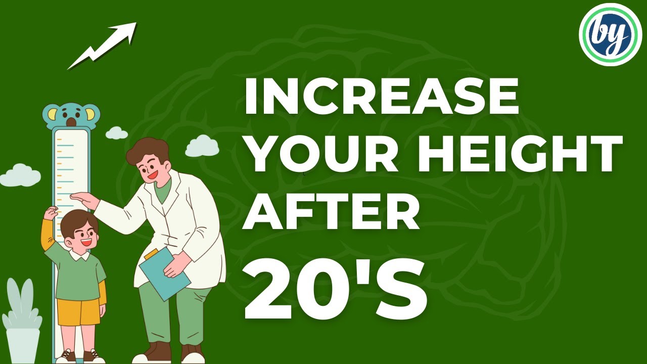 Increase Your Height after 20's age | Height Increase - YouTube