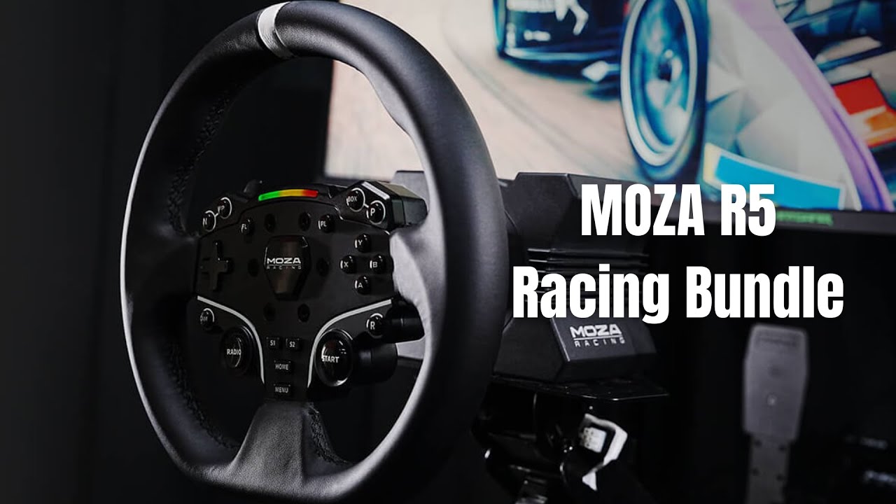 MOZA R5 Bundle Review and first time hands on - YouTube