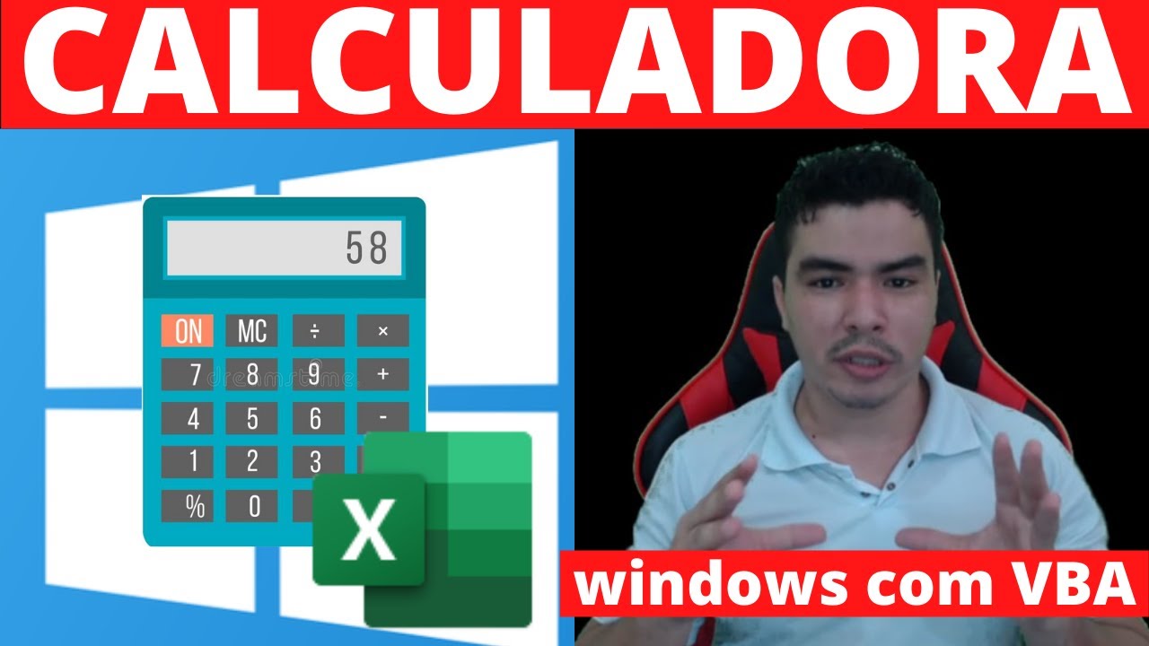 Abrir Calculadora Excel com VBA, Chamar Calculadora do Windows com VBA ...