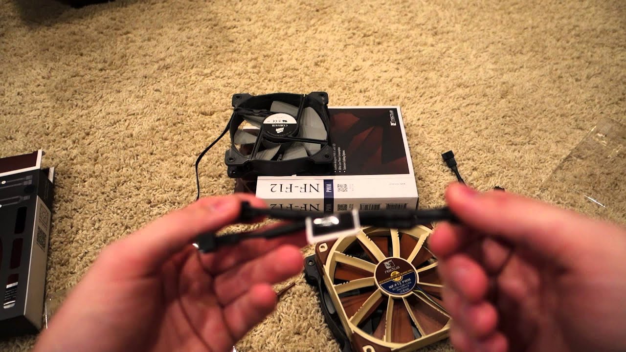 Noctua NF-F12 PWM Unboxing/Quick-Look - YouTube