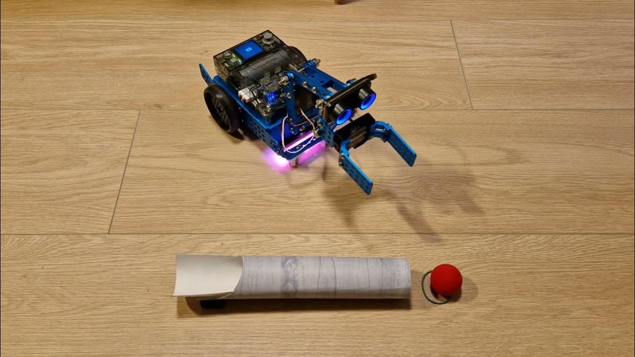 mbot2 with robotic arm - YouTube