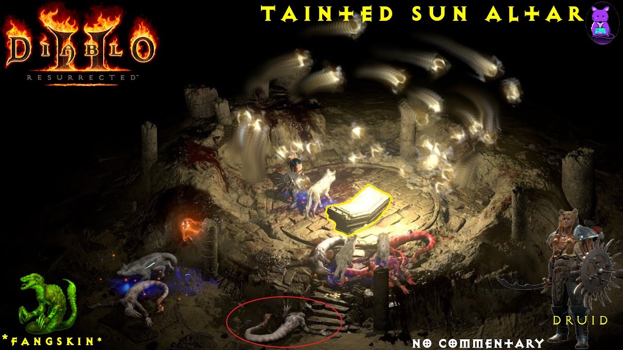 Tainted Sun Altar - Act 2 | Diablo II: Resurrected - YouTube
