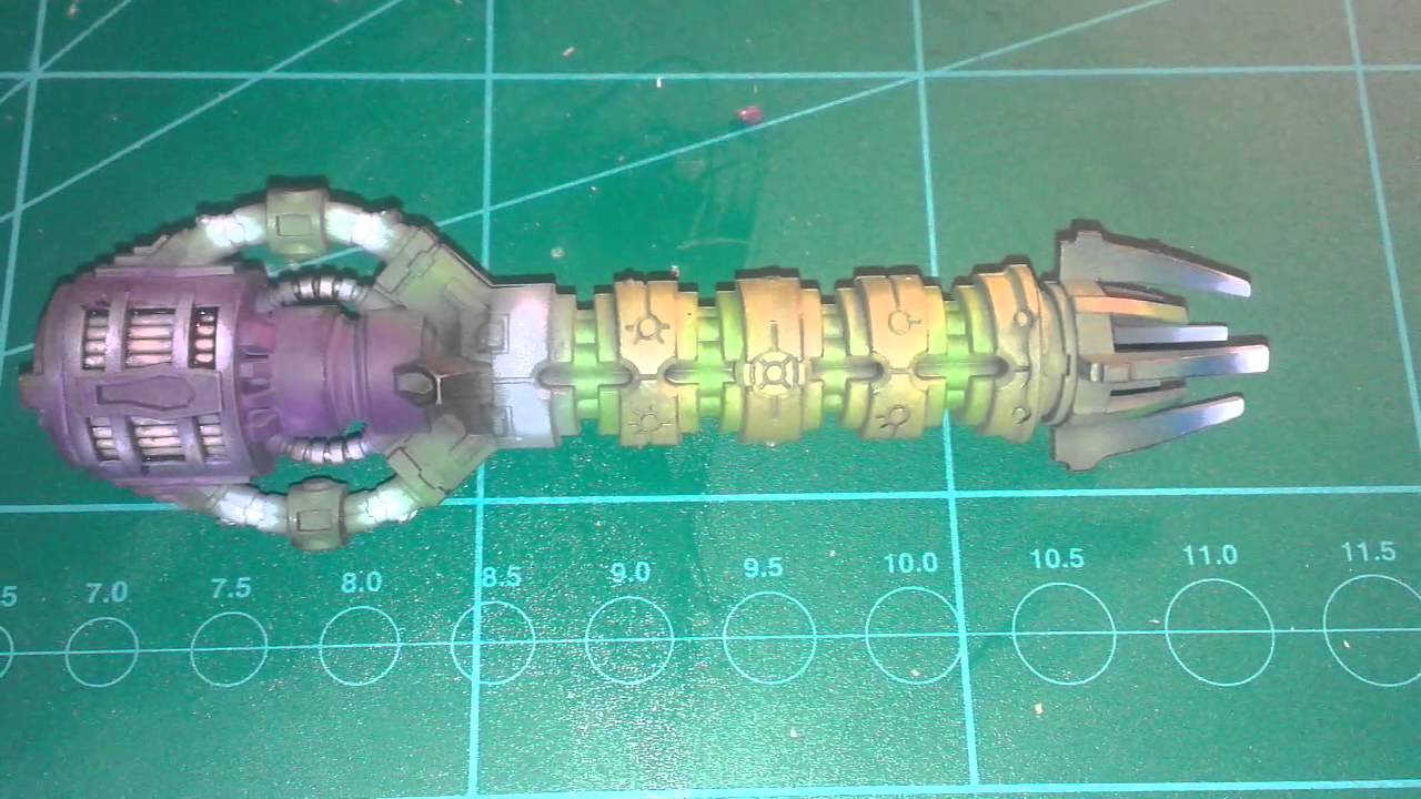Necron Quad gun / Icarus Lascannon from dooms day arc - OzHammer - YouTube