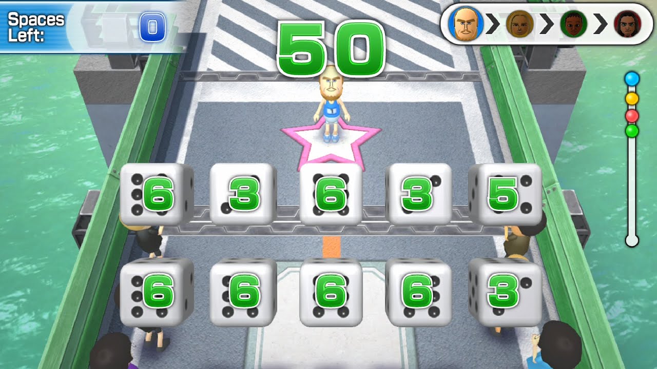 Highway Rollers Showdown: Ian, Massimo, Haixiang and Ilka | Wii Party U ...