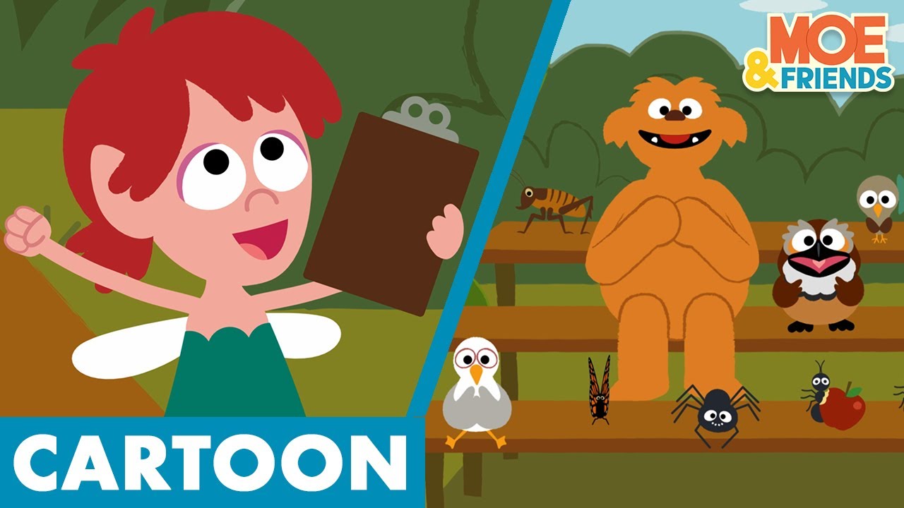 Moe and the Talent Show | Cartoon & Song | Kids Learn Self-Confidence ...