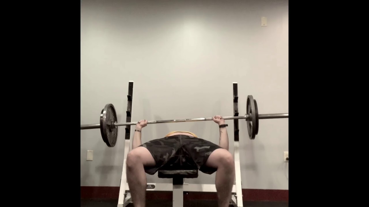 Bench 205-300LBS progression - YouTube