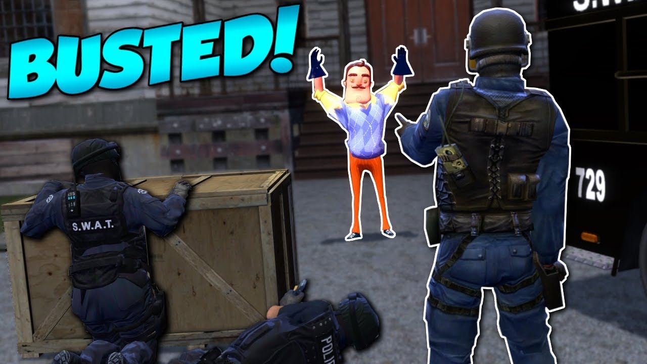 HELLO NEIGHBOR SWAT RESCUE?! - Garry's Mod Gameplay - Gmod Sandbox SWAT ...