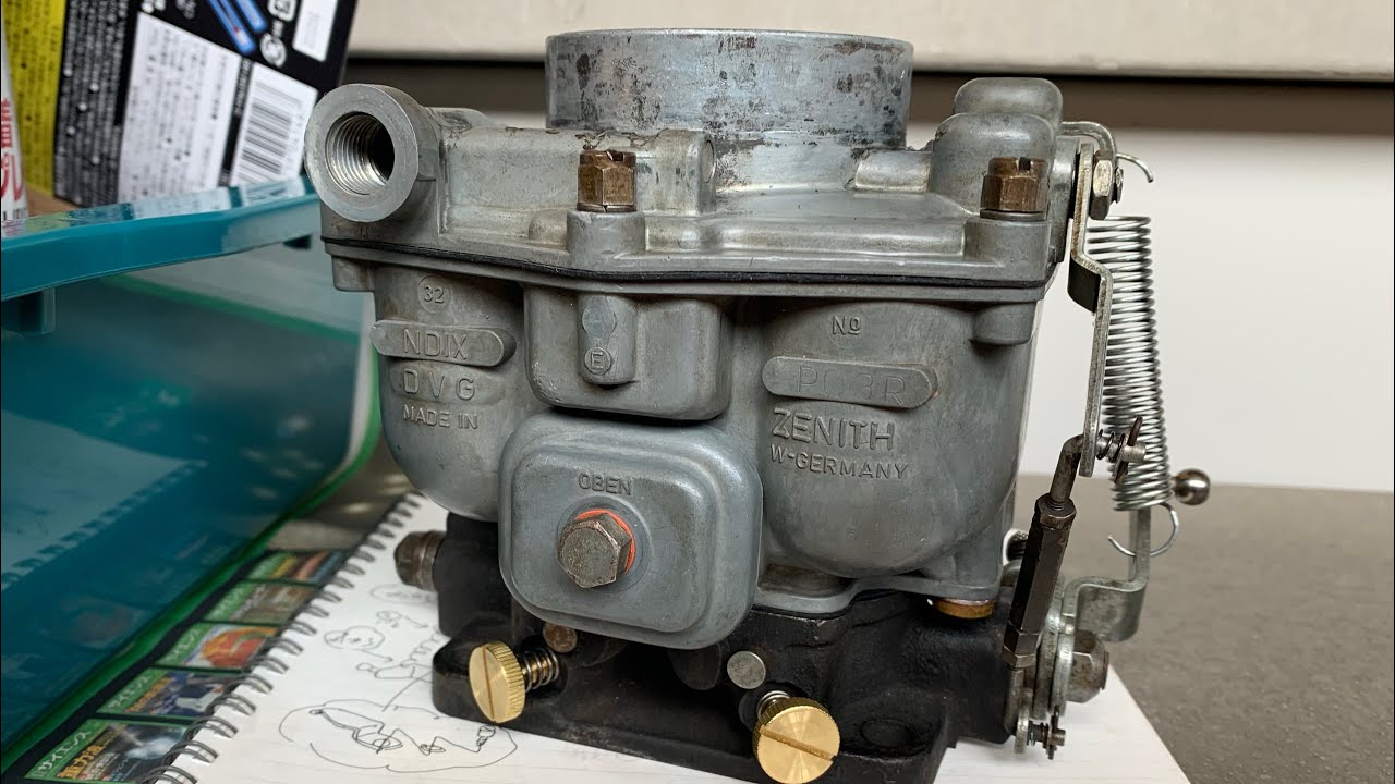 356 ZENITH CARBURETOR maintenance #3 - YouTube