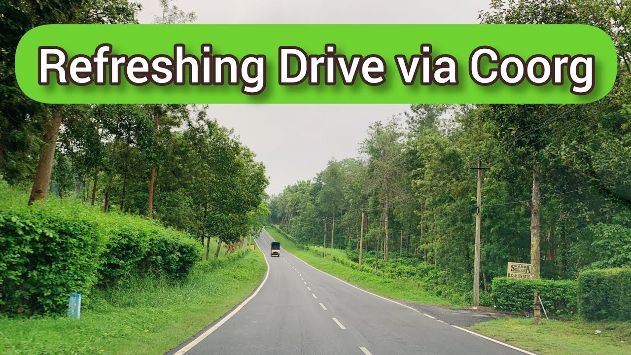 Exploring Coorg | Scenic Drive on Coorg - Mysore Road on a Rainy Day ...