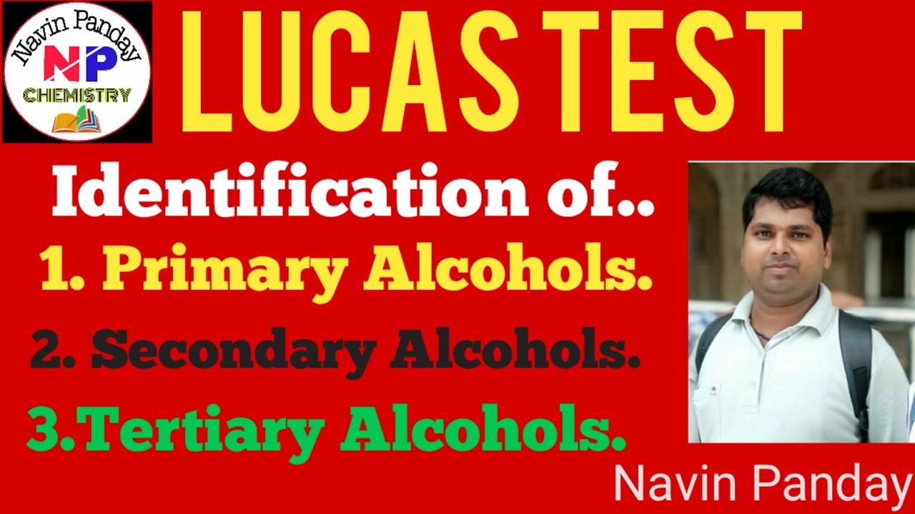 Lucas Test/ Identification of Primary, Secondary and Tertiary Alcohol ...