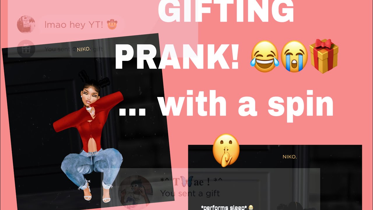 IMVU| 🎁 GIFTING PRANK! Hilarious 😭 - YouTube