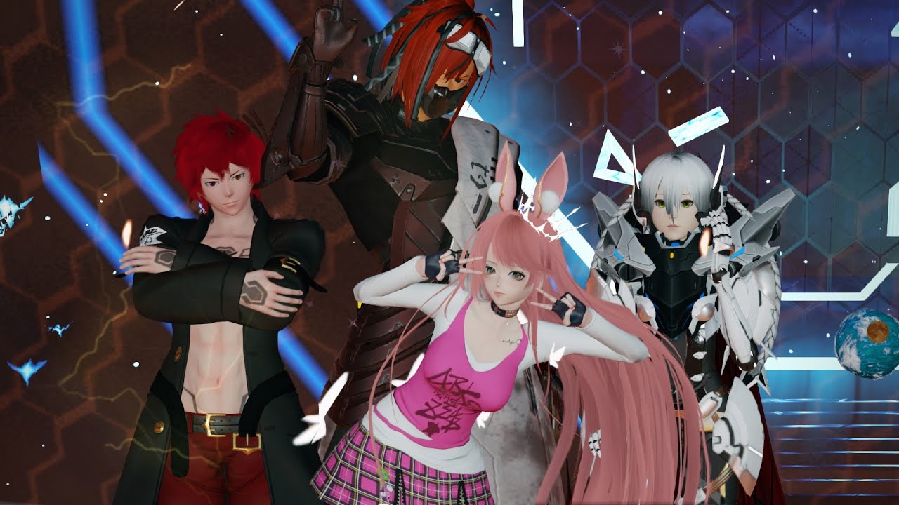 [PSO2:NGS] (13:52) Geometric Labyrinth 3.7mil pts (4p) / ジオメトリックラビリンス ...