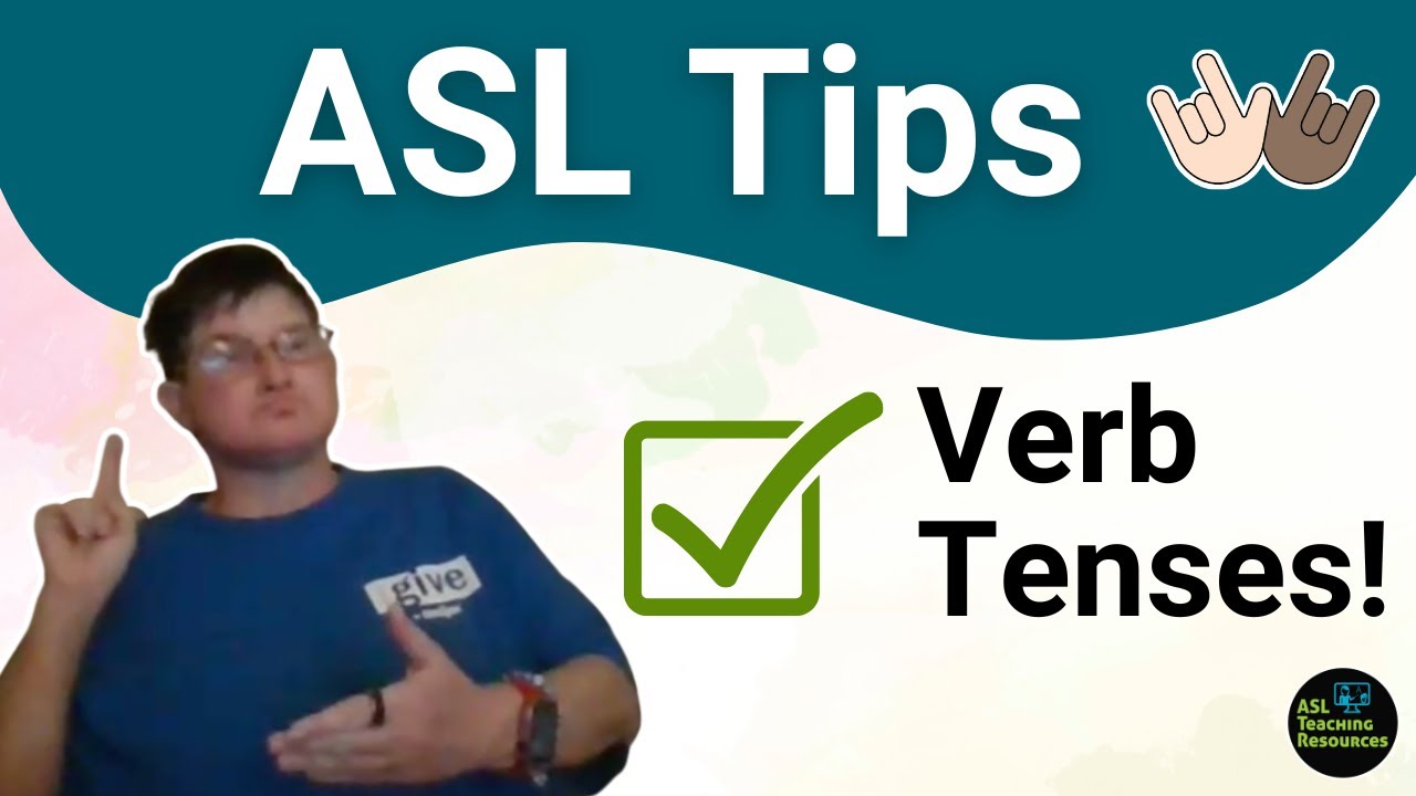 Learn sign language beginners / Verb Tense / ASL Tutoring - YouTube