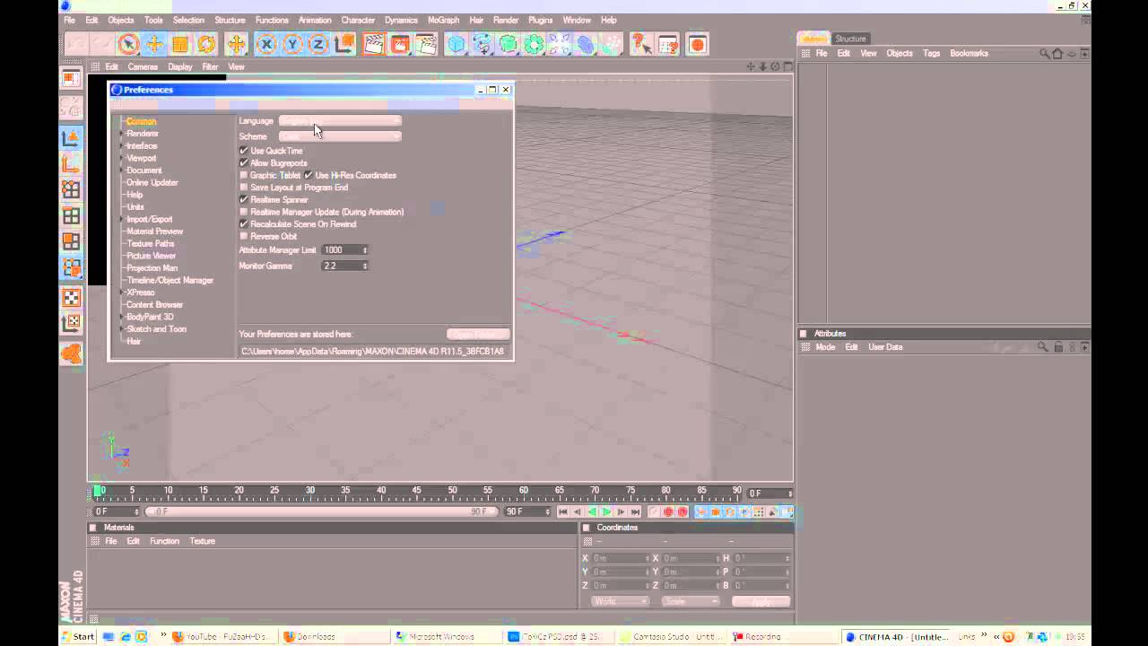 Tutorial 6 How To Change Color Of Theme In C4D YouTube Tutorial 6 How To Change Color Of Theme In C4D YouTube