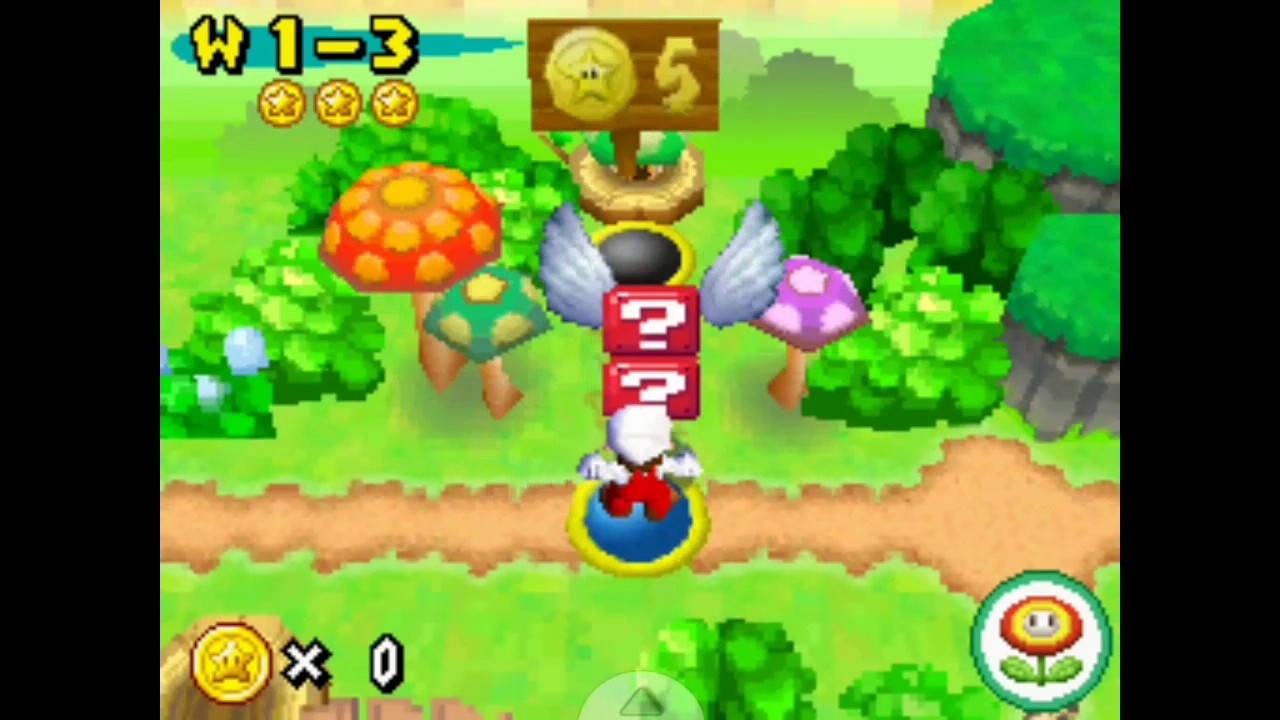 DraStic gameplay: More Super Mario Bras. Beginners Edition World 1 ...