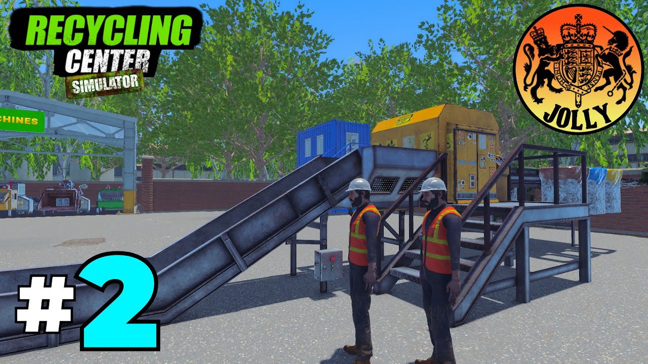 Recycling Center Simulator | Ep 2 | Lets Play - YouTube