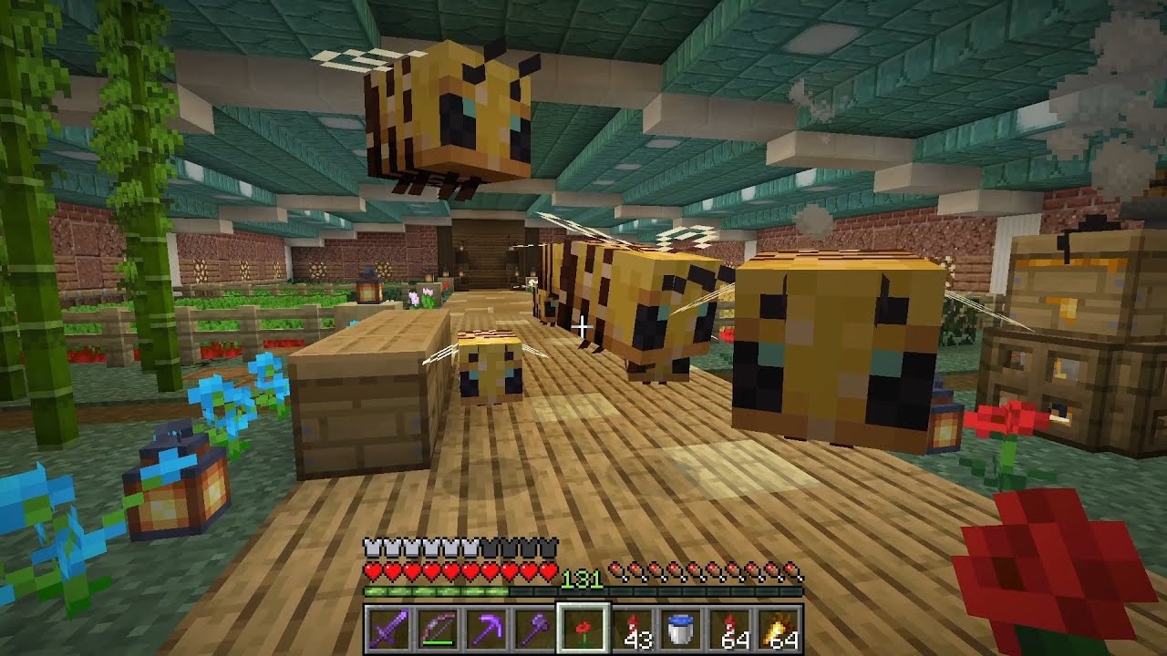 Late-Game Minecraft 501 :: Buggy Bees - YouTube