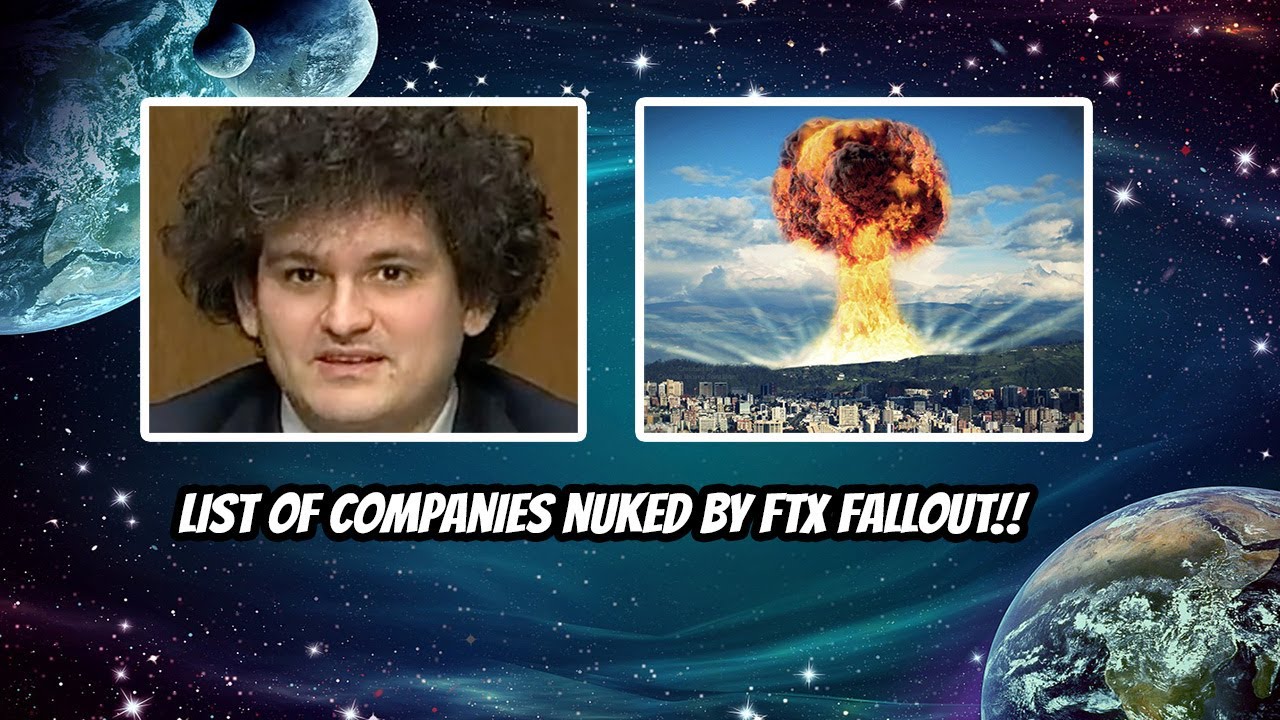 FTX scam destroys entire industry!! Full list of companies nuked by FTX ...