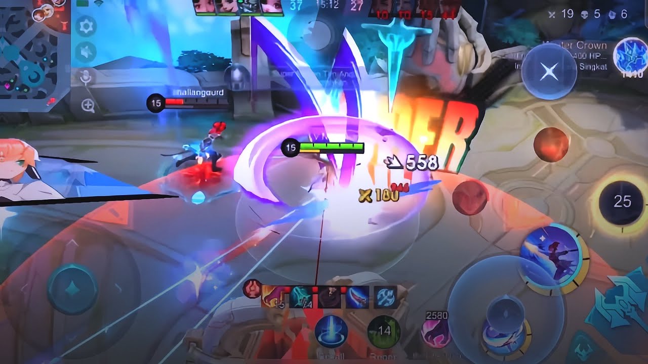 BEST FANNY MOMENTS GAMEPLAY SUPER AGGRESSIVE MONTAGE FREESTYLE KILL ...