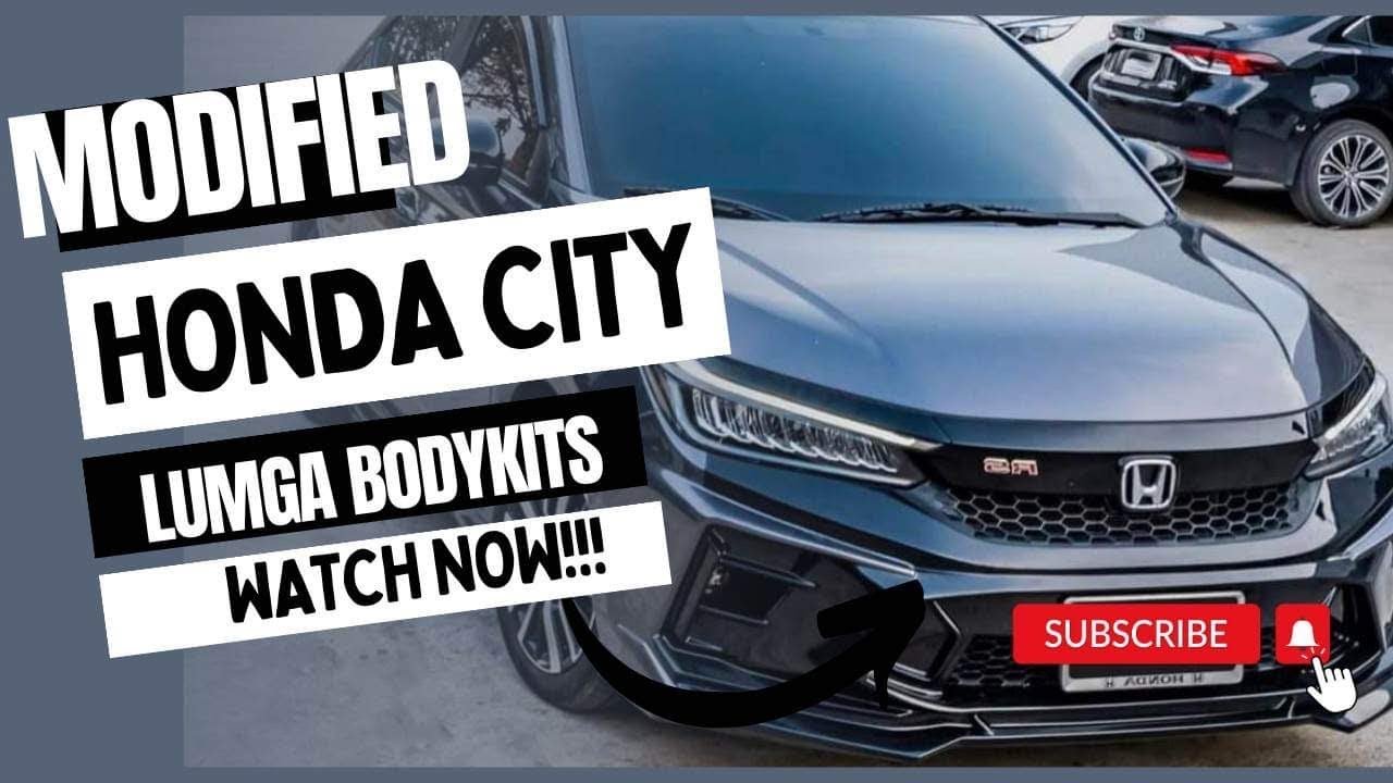 NEW HONDA CITY BODY KITS - YouTube