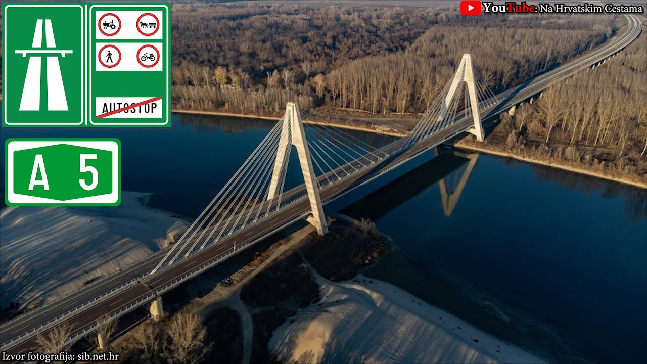 Otvorenje dionice autoceste A5 Osijek - Beli Manastir (Koridor Vc ...