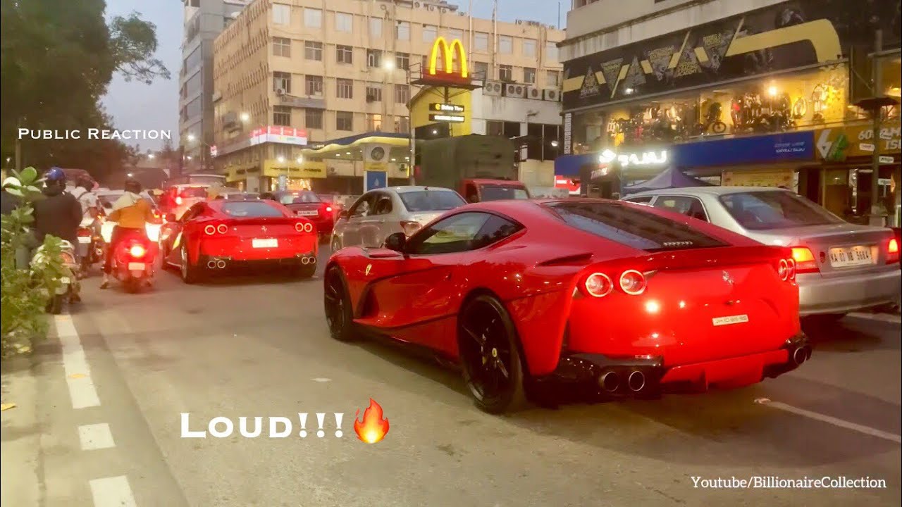 2x LOUD FERRARI 812 SUPERFAST | INSANE V12 SOUNDS | NOVITEC ROSSO ...