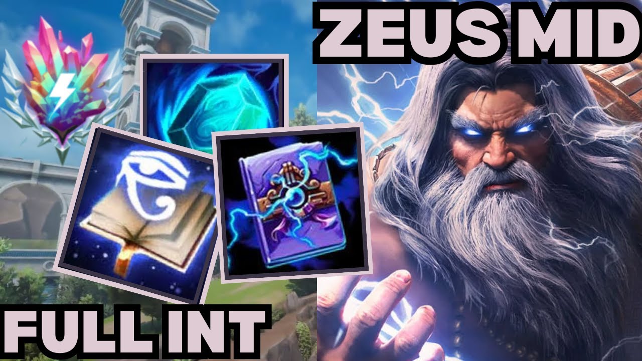 Zeus is kinda...FUN?!? - Zeus Mid Deity Smite 2 Gameplay - YouTube