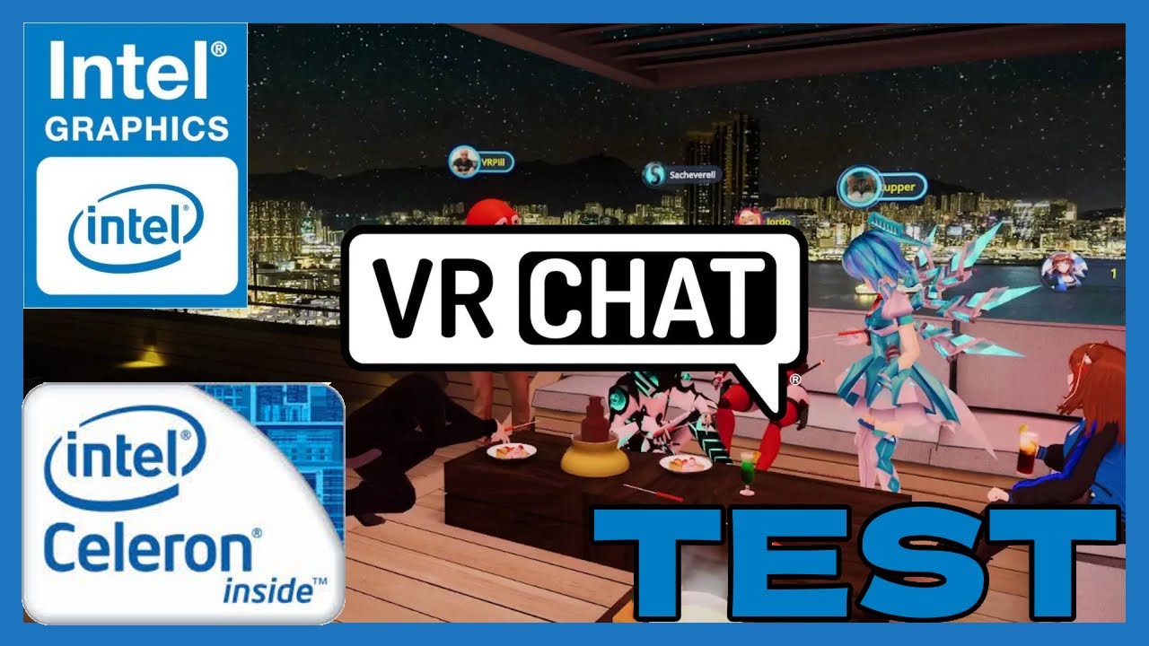 VRCHAT EN PC DE BAJOS RECURSOS - TEST EN CELERON 847 1.10GHZ, 4GB RAM ...