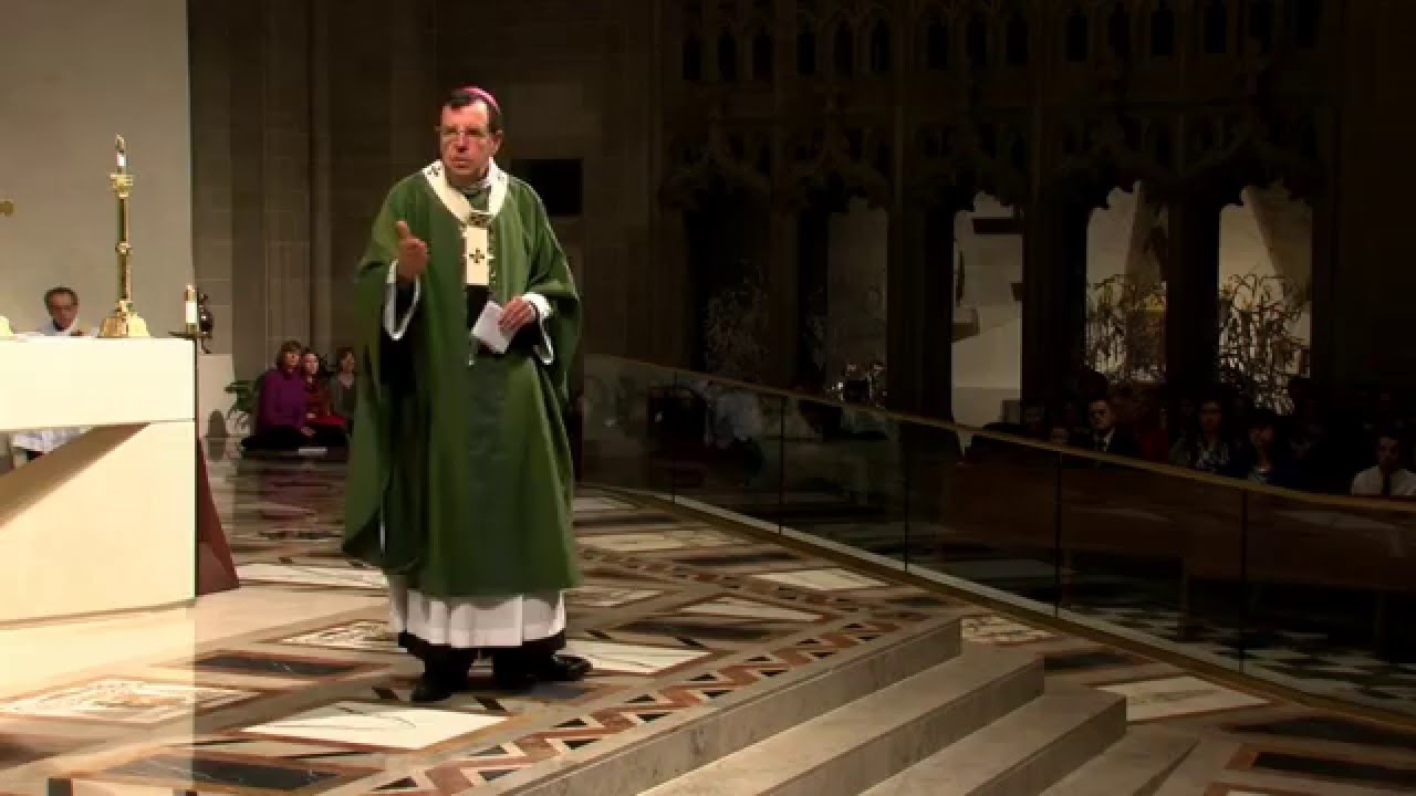 Catholic Schools Mass Homily - YouTube