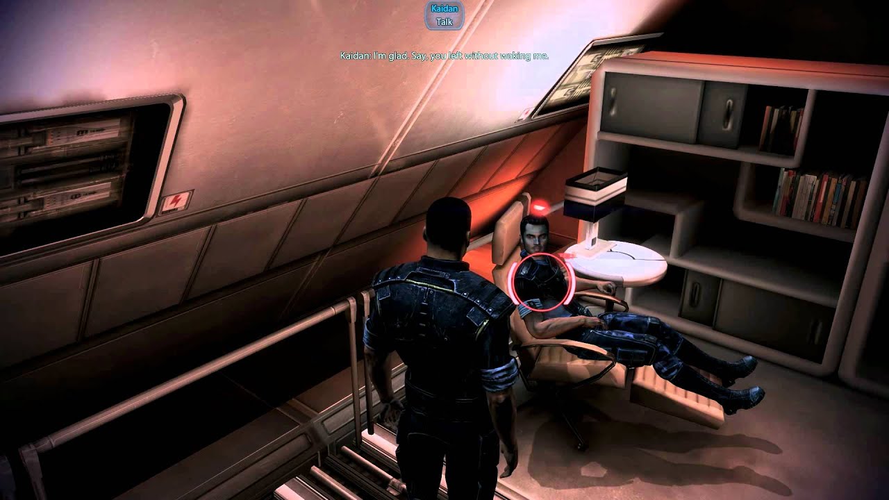 Mass Effect 3 - Male Shepard x Kaidan Romance. Wake me 14# - YouTube