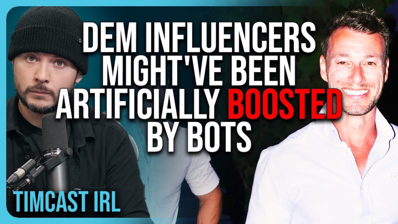 Democrat Influencers Might've Been Artificially BOOSTED By Bots - YouTube