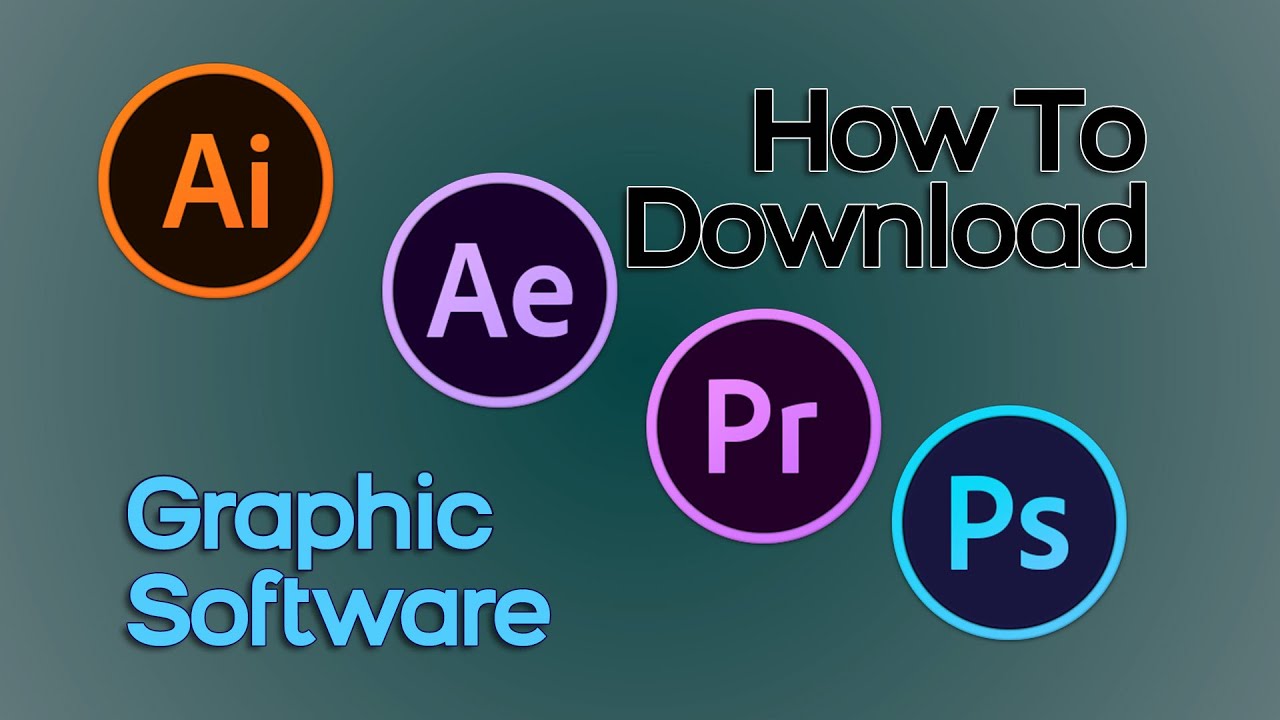 How to Download Graphics Software - YouTube