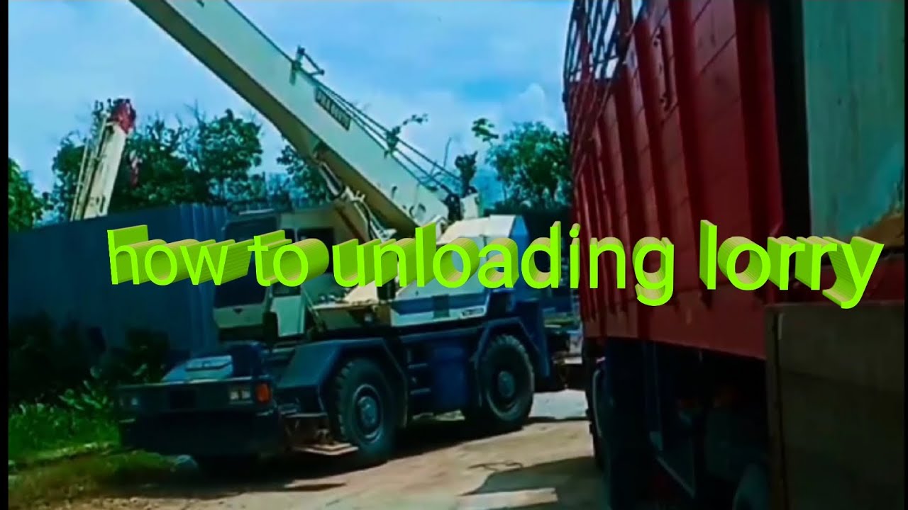 how to unloading lorry 😎😍 - YouTube