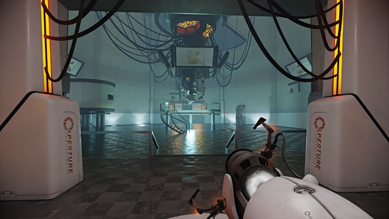Portal | RTX | GLaDOS looks beautiful! - YouTube