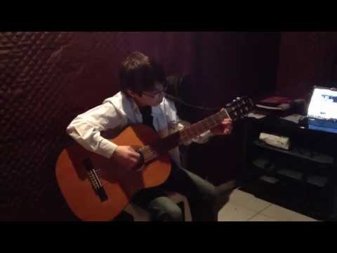 Gitara Kurslari EN Guitar Academy telebemizin 3cu dersindeki gitarada ifasi Happy Birthday