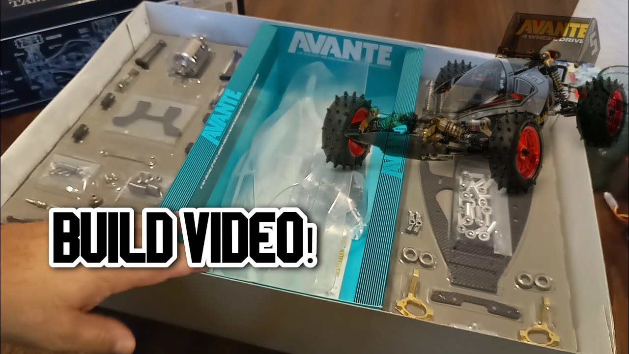 CHASSIS BUILD VIDEO! Tamiya Avante Black Special 47390 - YouTube