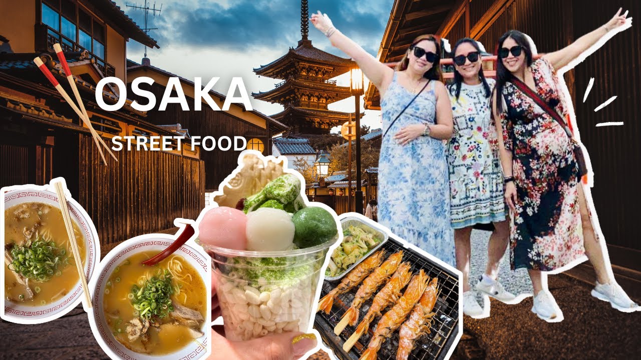 EXPLORING OSAKA🇯🇵| Dotonbori Street Food x Umeda Sky Tower x Kyoto ...