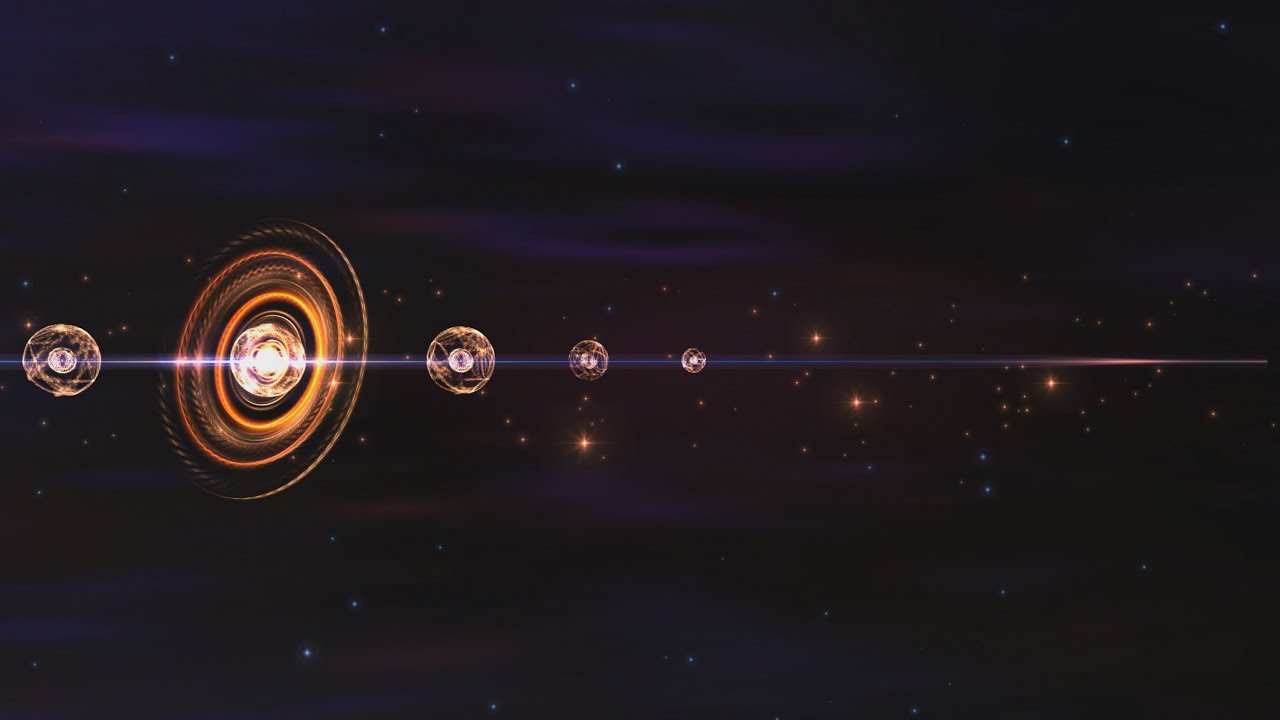 60fps Gamers Design Orbs Planets Array Animation - YouTube