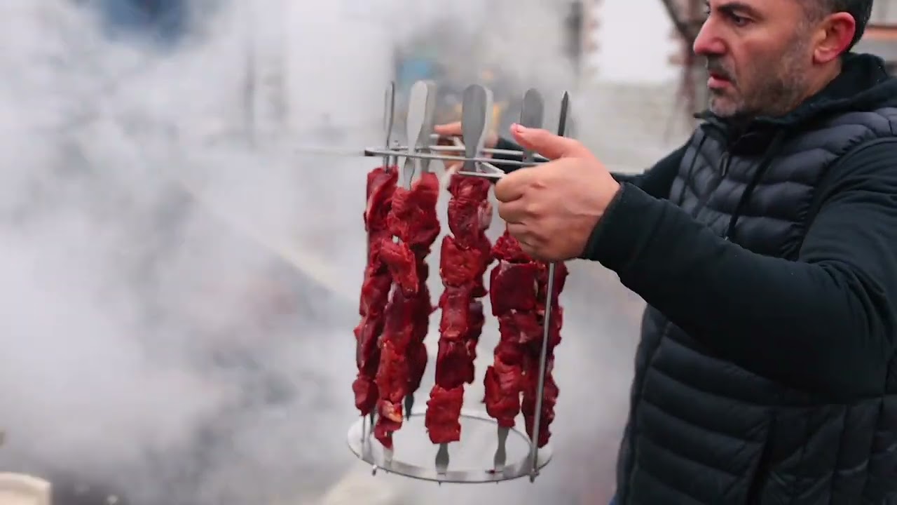 GRILLED BISON. BISON MEAT. BOILED, GRILLED. - YouTube