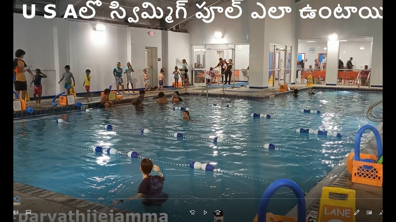 swimmig pool in our community - YouTube