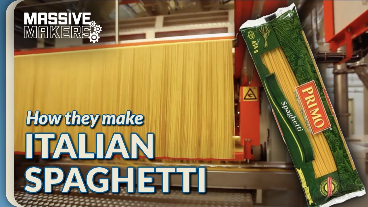 Secrets of Spaghetti Production | Food Factory - YouTube