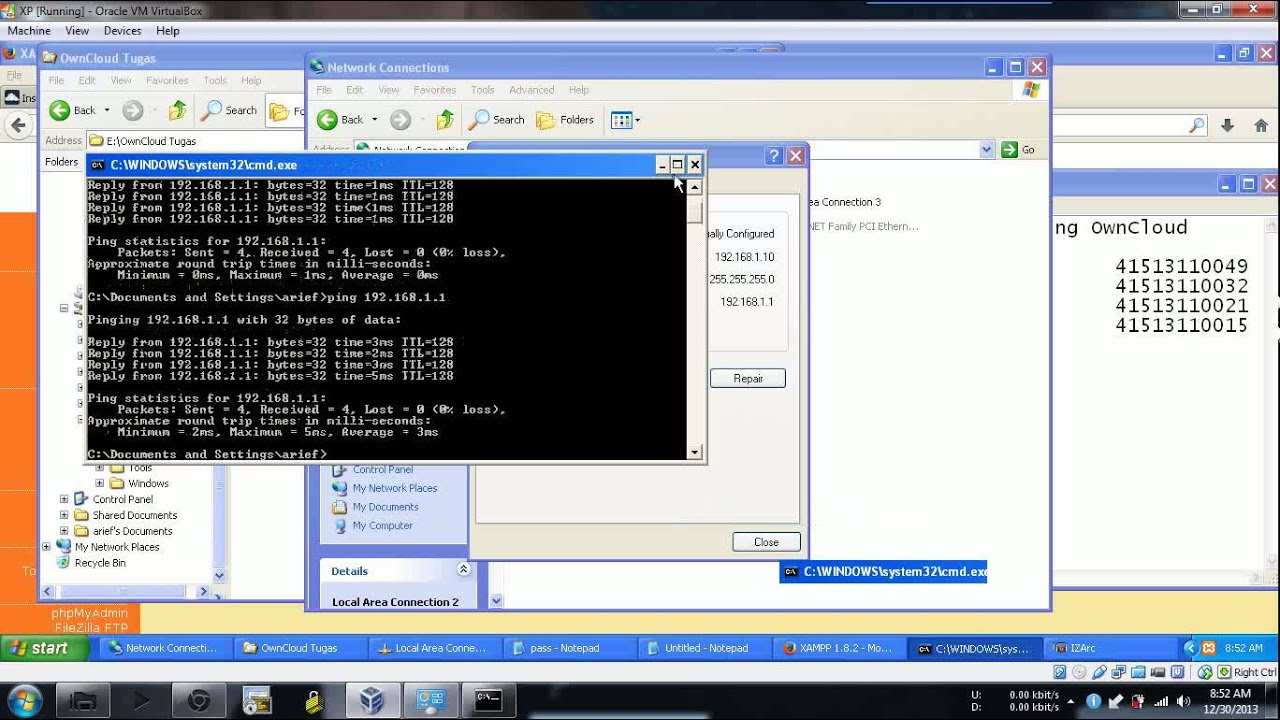 OwnCloud Tutorial Using XAMPP and Virtualbox Windows - YouTube