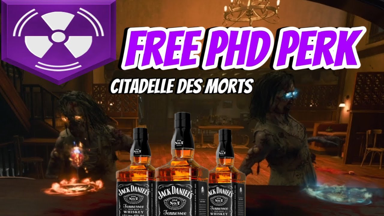 BARTENDER EASTER EGG FREE PHD PERK CITADELLE DES MORTS BLACK OPS 6 ...